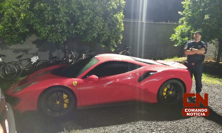 Guarda Civil apreende Ferrari com queixa de estelionato, sendo ...