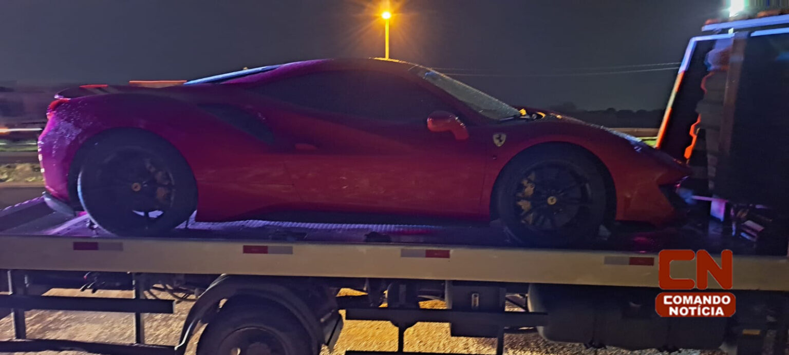 Guarda Civil apreende Ferrari com queixa de estelionato, sendo ...