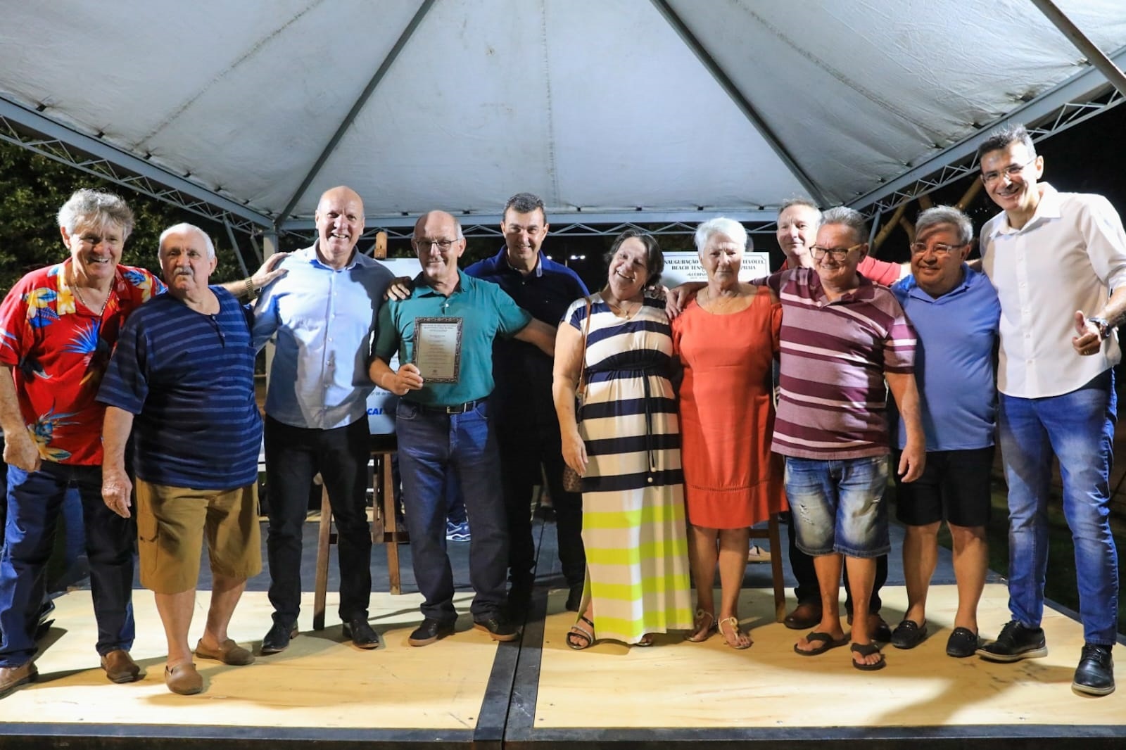 Prefeito Nilson Gaspar inaugura Arena de Beach Tênis Guerino Natal ...