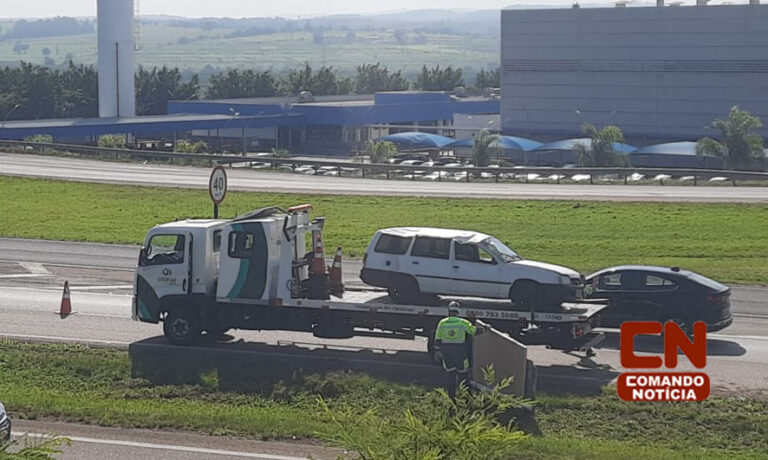 Motorista perde controle e capota Ipanema na Rodovia Santos Dumont – Comando Notícia